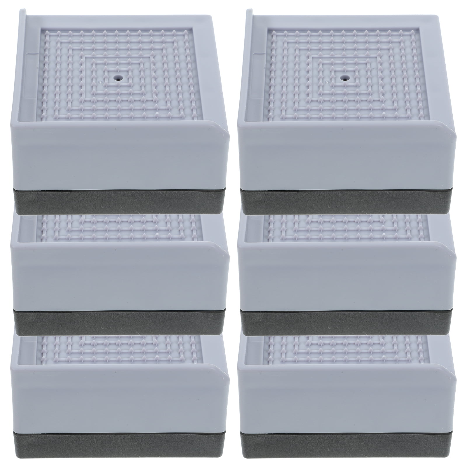 6 Pcs Booster Pad Sofa Riser Legs Bed Risers Heavy Duty Lifting Chair ...