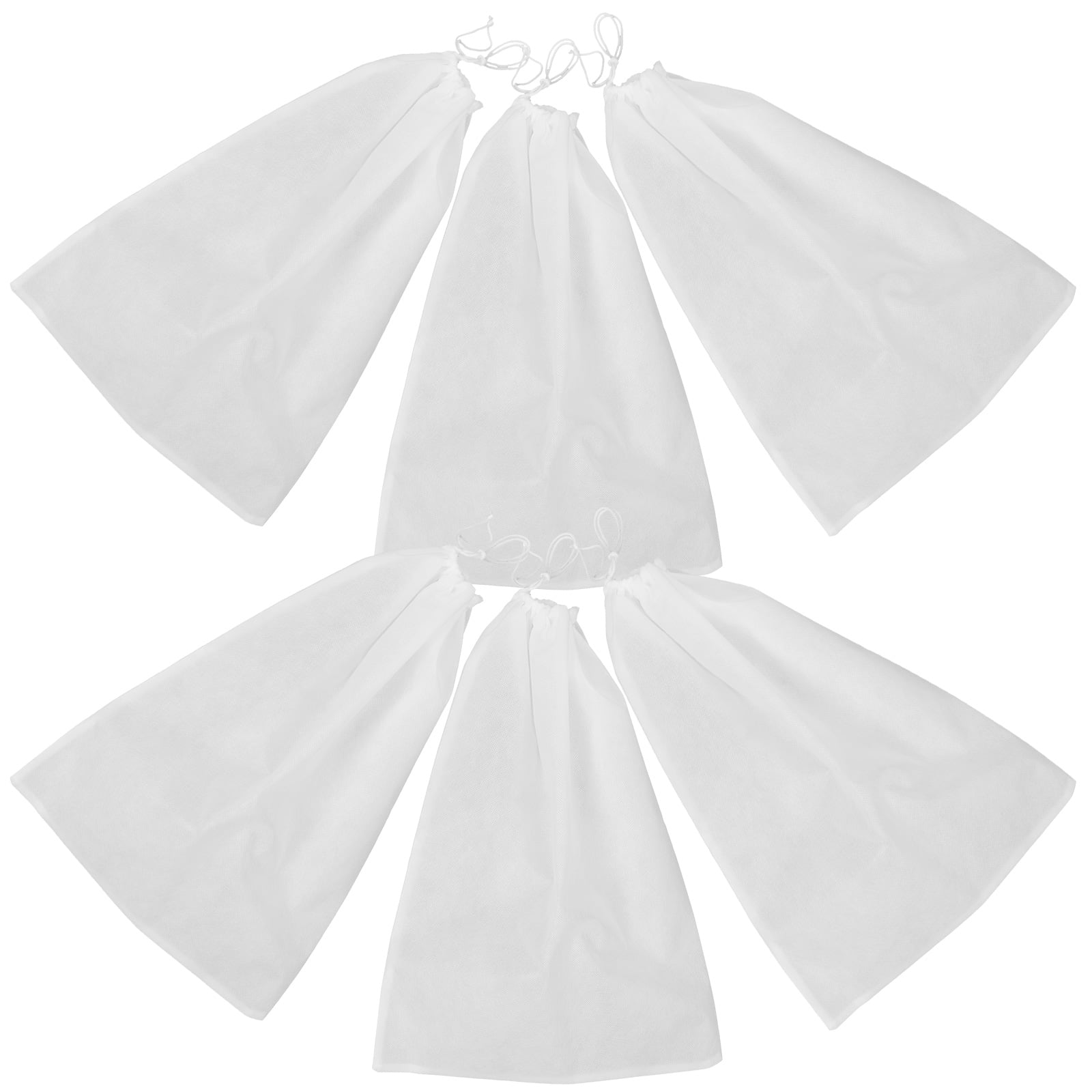 6 Pcs Boot Dust Bag Booties Storage Pouch Boots Drawstring Shoe Rugby ...