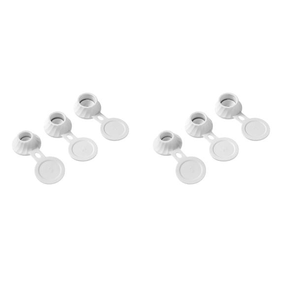 6 Pcs Bottle Emptying Caps 3 Sizes Shampoo Upside Down Flip It Bottle ...