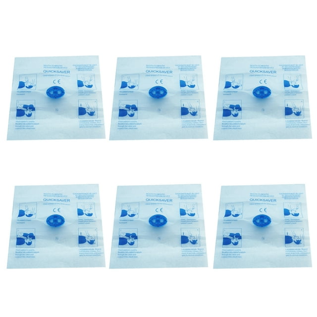 6 Pcs Breathing Mask Safety Masks Dust CPR Face Barrier First Aid ...
