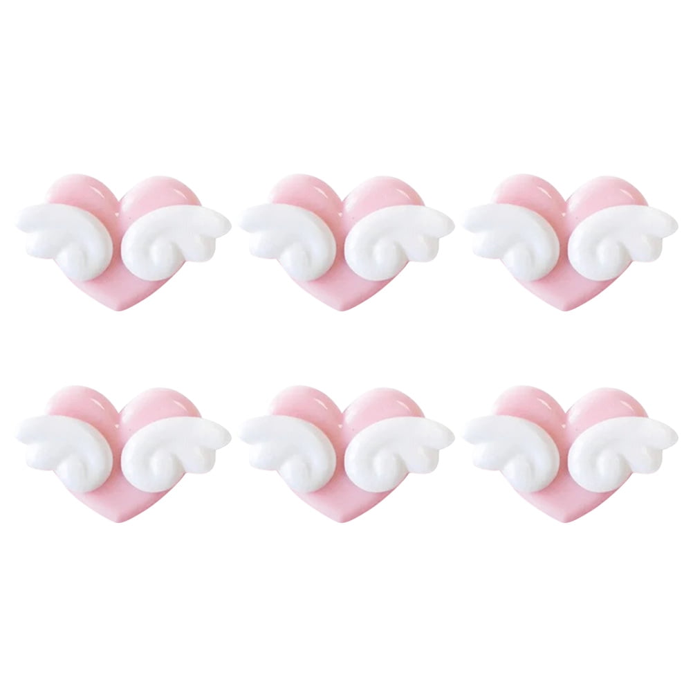 6 Pcs Bright Colored Paper Clips Fashion Design Office - Walmart.com