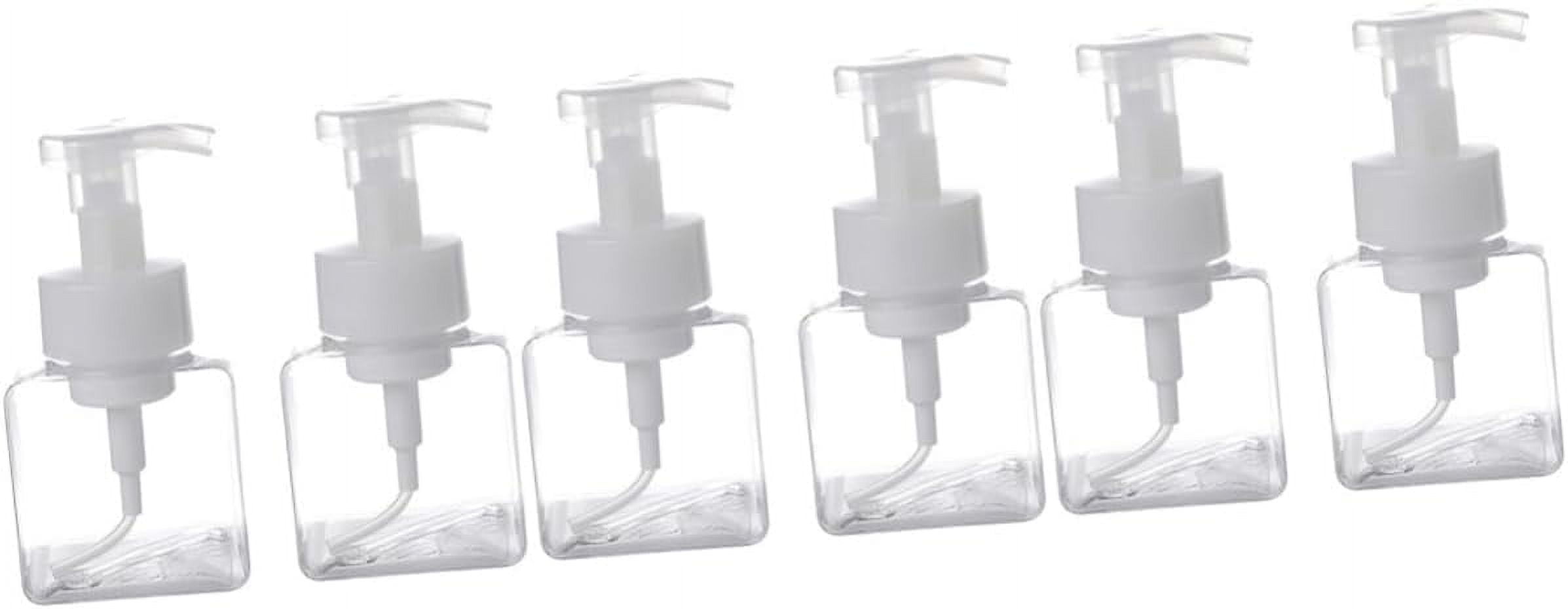 6 Pcs Bubble Maker Bottle Containers Dispense Empty Bottles Pump ...