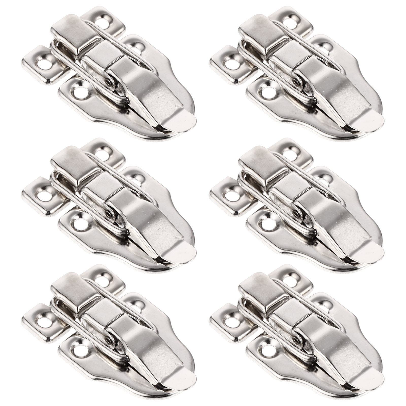 6 Pcs Buckle Iron Retro Kitchen Cabinets Tool Chest Decorative Latch ...