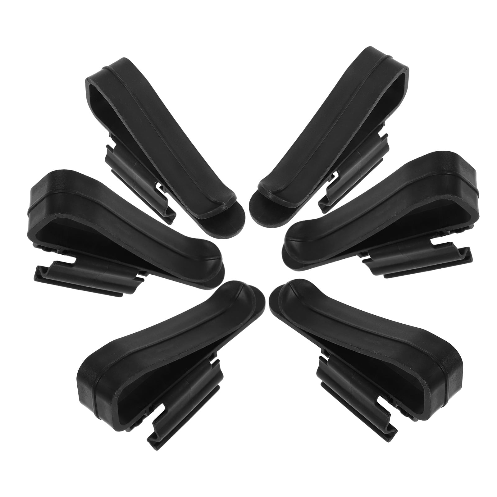 6 Pcs Hose Pipe Clips Opening Key Chain Mini Bottle Opener Hooks Black ...