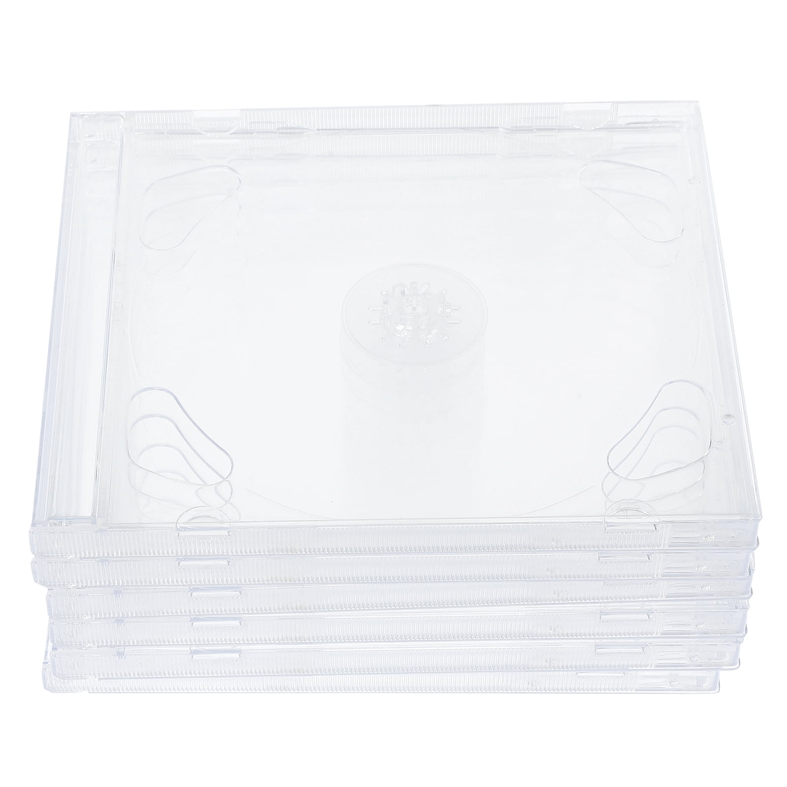 6 Pcs CD Cleaner Disc for Player Storage Boxes with Lids Case - Walmart.com