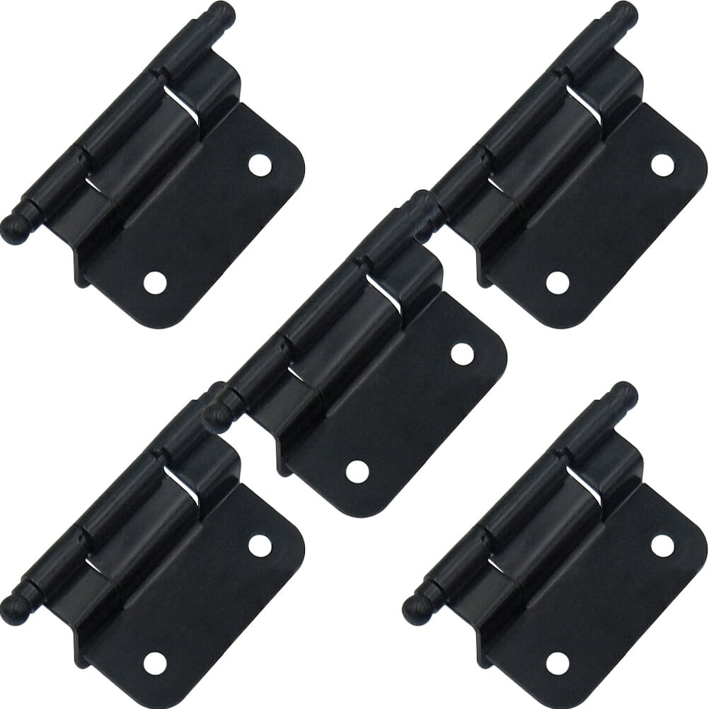 6 Pcs Cabinet Hinges Metal Hinges Small Hinges For Crafts Black Hinge Tiny Hinges