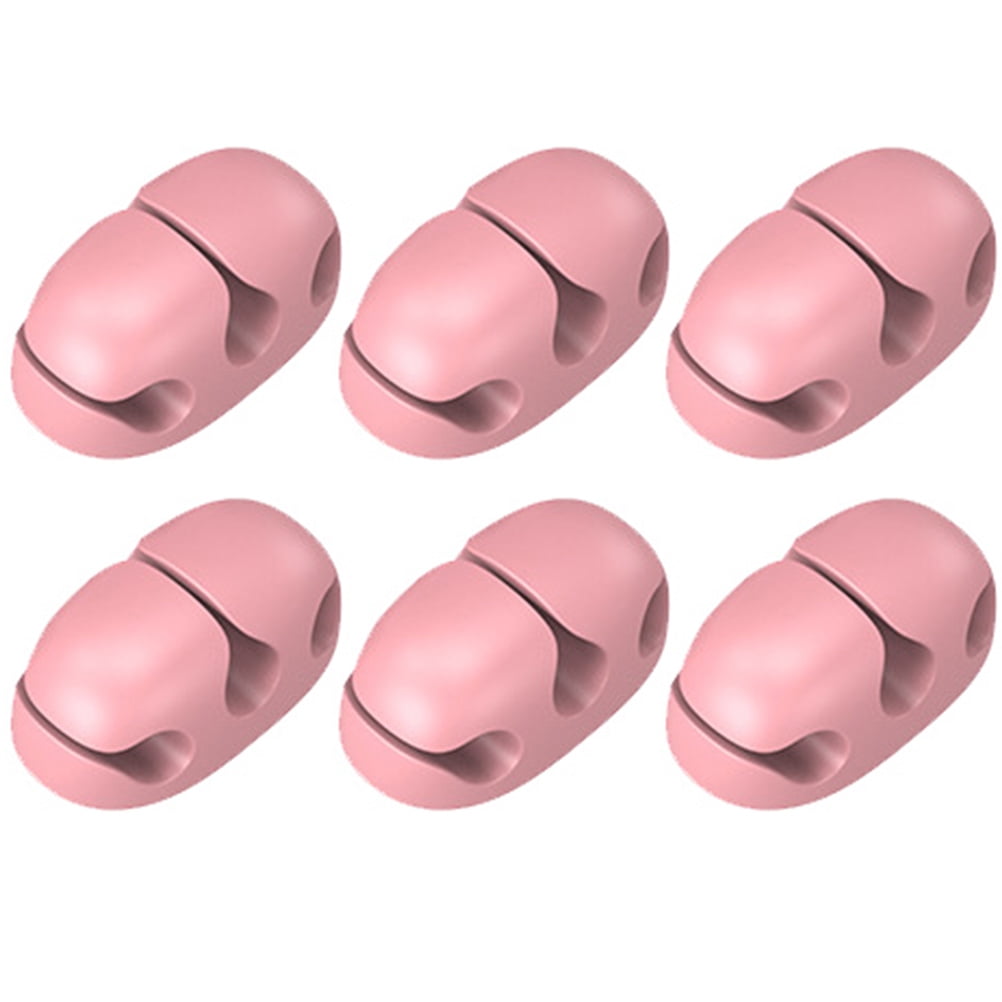 6 Pcs Computer Cable Manager Organizer and Chargers Cord Self Adhesive ...