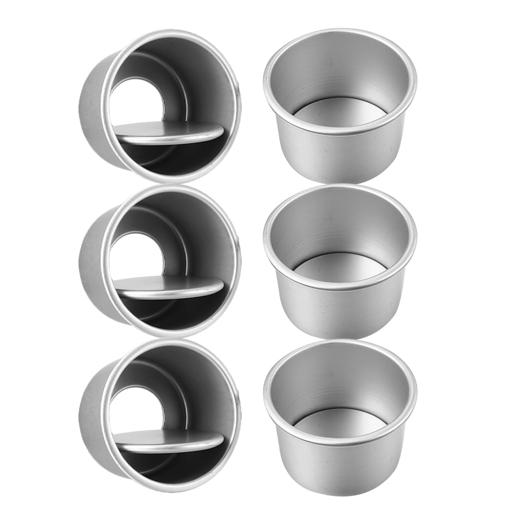 6 Pcs Cake Mold Cake Baking Mold Mini Cake Tins Bento Cake Pan Small ...