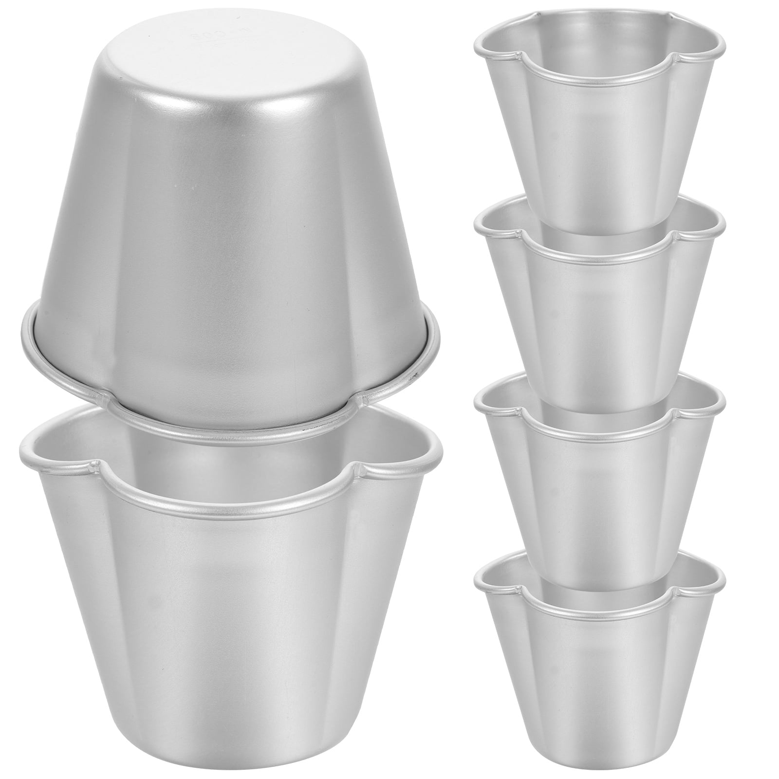 6 Pcs Cake Mold Raspberries Muffin Cups Small Pudding Molds ...