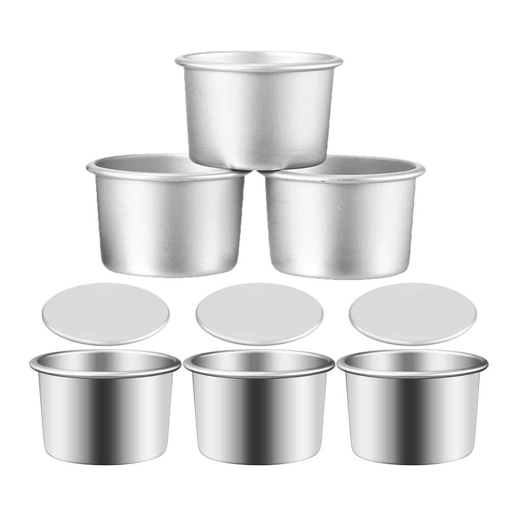 6 Pcs Cake Mold Round Cake Tins Cake Baking Para Pastel Mini Cake Tins ...