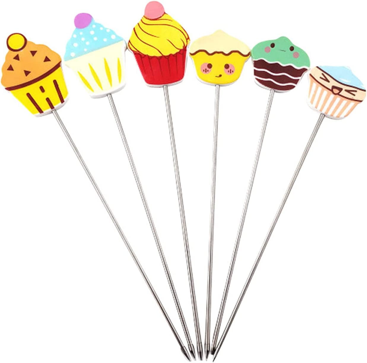 6 Pcs Cake Tester,Stainless Steel Reusable Cake Testing Needles ...