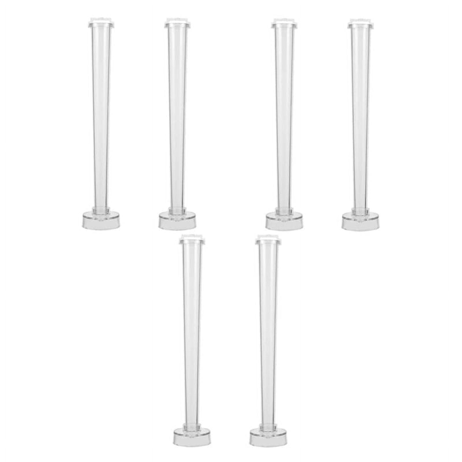 6 Pcs Candle Mold Jewelry Resin Tapered Candlesticks Candle Taper ...