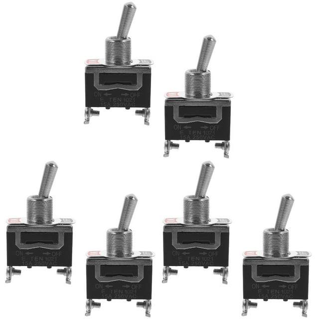 6 Pcs Car Boat Auto Toggle Switch Part Convenient Toggle Switch Marine ...