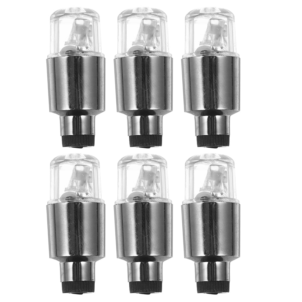 HEMOTON 6Pcs Light Up Valve Stem Caps for Car Wheel Decorative Light in ...