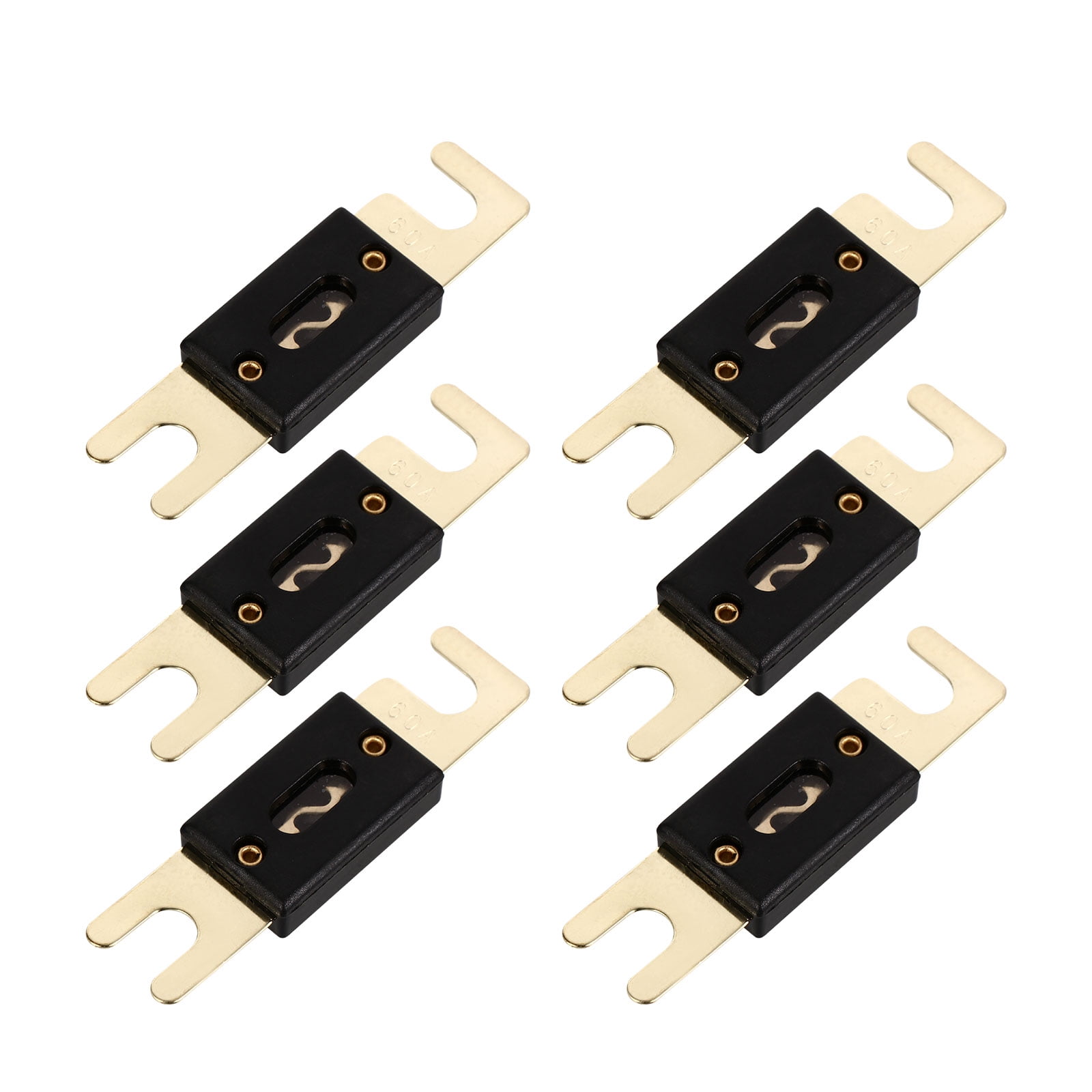 6 Pcs Car Inline Fuse Inline Fuse Accessory Fuse Chip Industrial Fuse ...