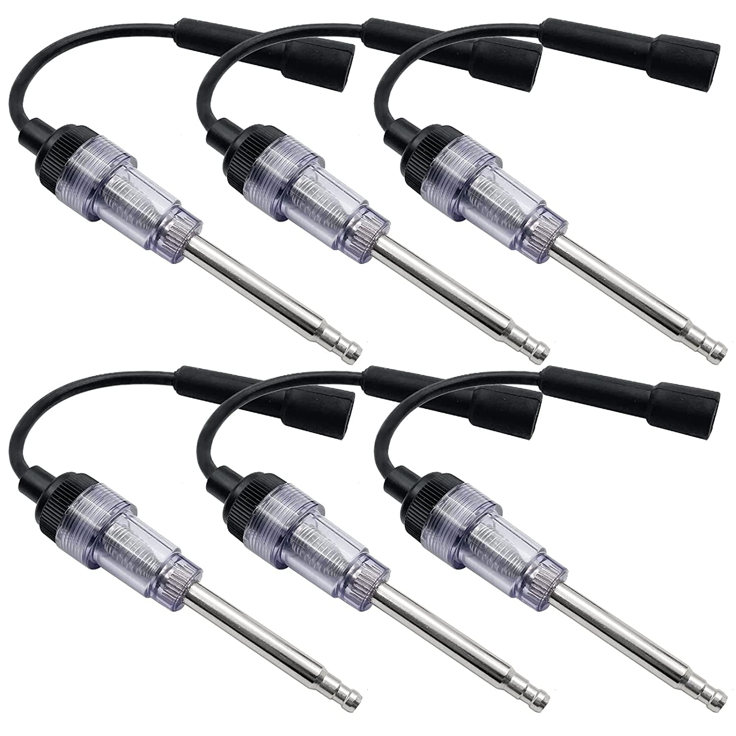 6 Pcs Car Spark Plug Tester - Spark Plug Tester Engine Ignition Coil ...