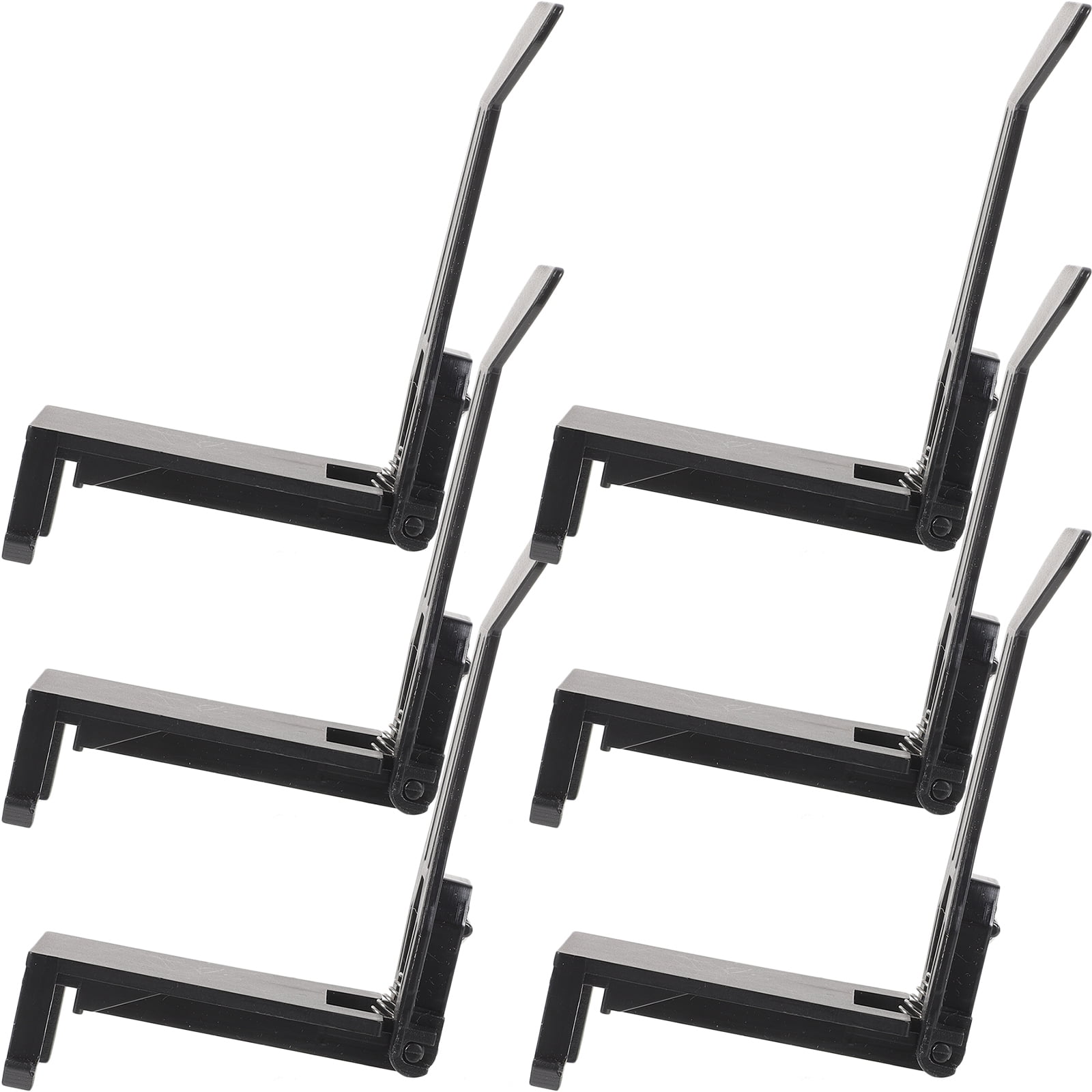 6 Pcs Cash Tray Insert Clips Register Money Holder Clamps Office Black ...