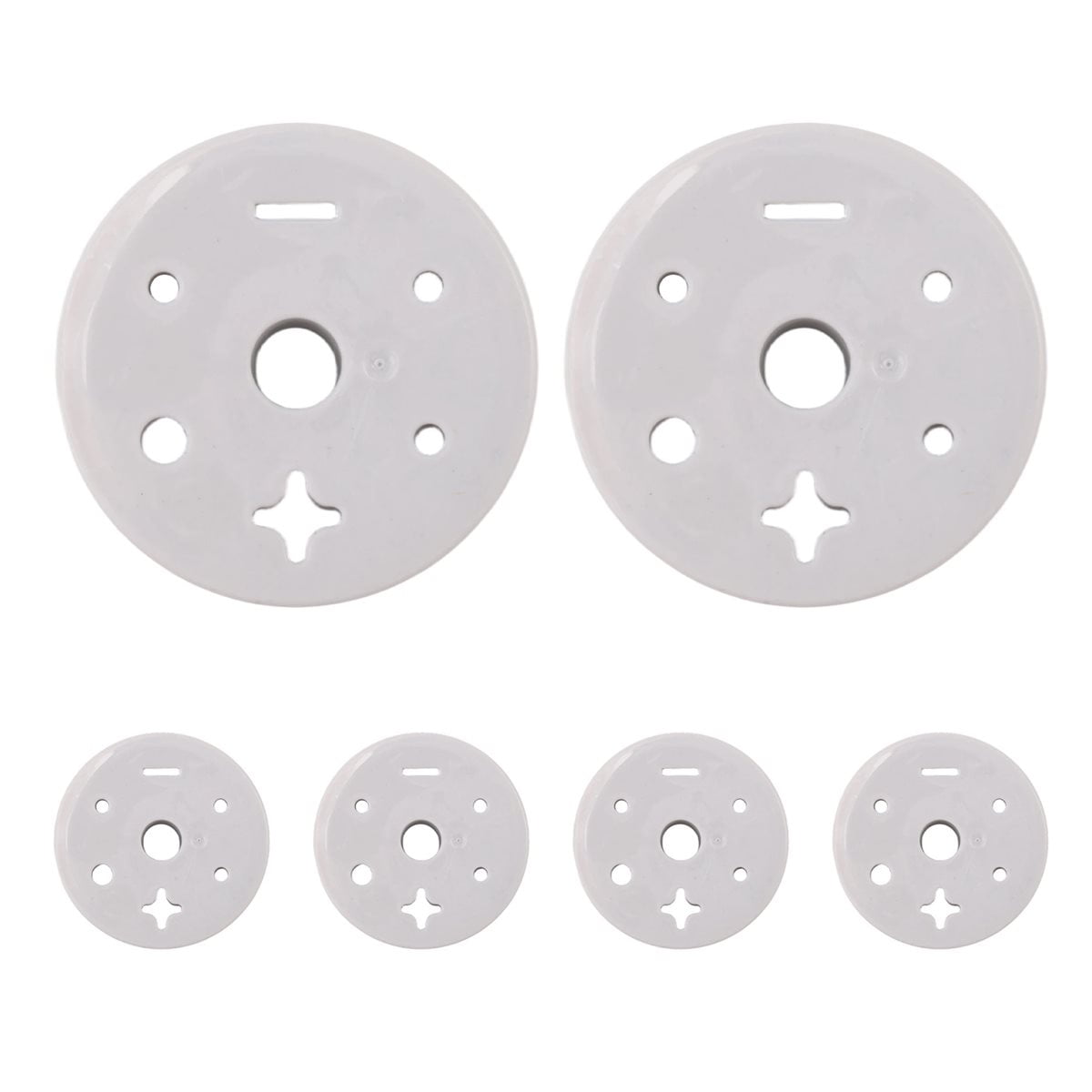 6 Pcs Cemetery Grave Vase Inserts Plastic Cemetery Flowers Holder ...