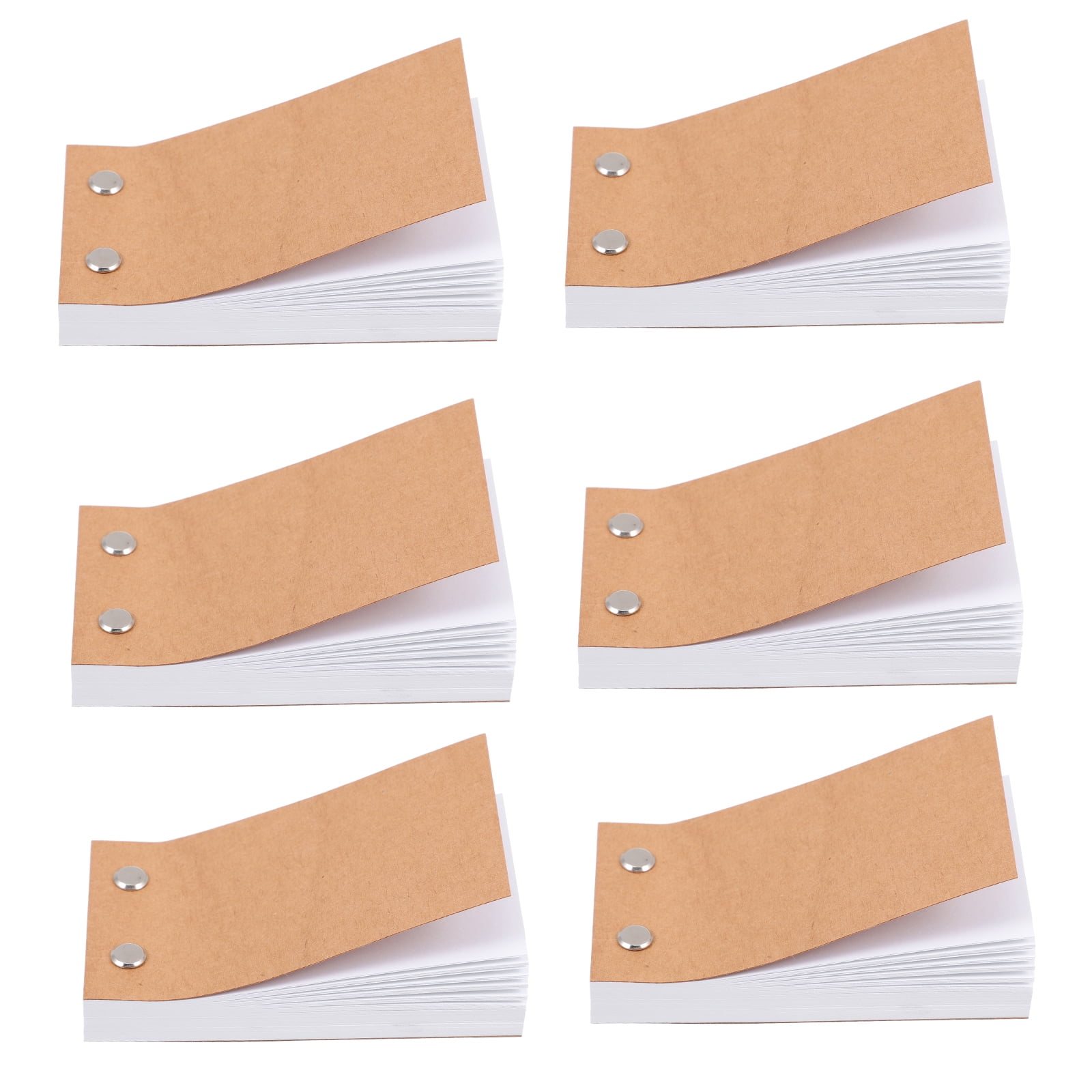 6 Pcs Chalk Paint Blank Comic Paper Blank Drawing Pad Toddler 11.5X6 ...