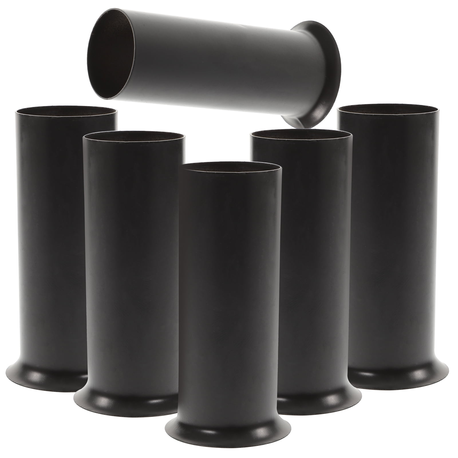 6 Pcs Chandelier Cuff Set Candle Tube Sleeves Candelabra Base Holders ...