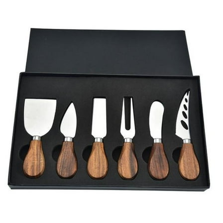 6 Pieces Cheese Spreader Set, Stainless Steel Multipurpose Cheese and ...