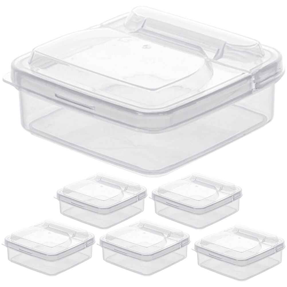 6 Pcs Cheese Storage Box Cottage Cheese with Fruit Butter Fruits Boxes ...