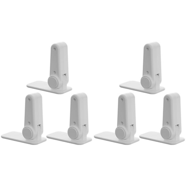 6 Pcs Child Safety Lock Baby Locks for Cabinets Wooden Swords Kids Door ...