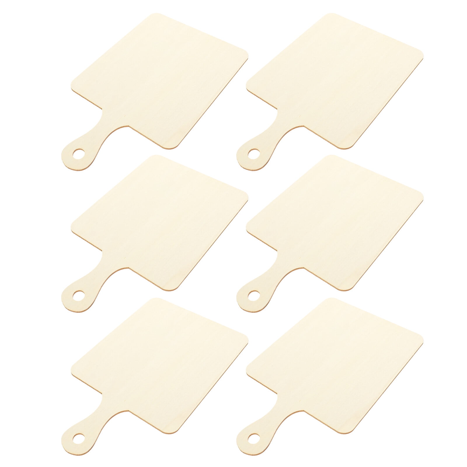 6 Pcs Chopping Board with Handle Kids Cutting Boards DIY Craft Toy ...