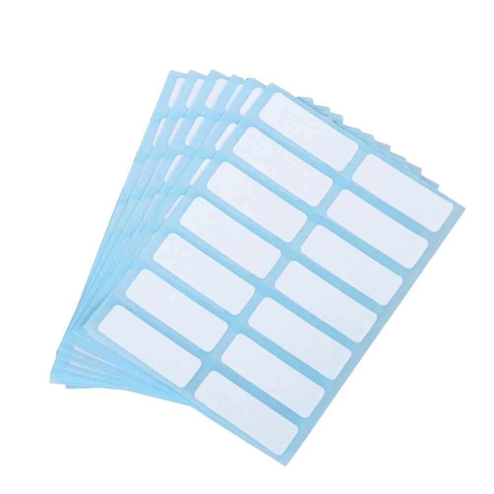 6 Pcs Self Adhesive Stickers Note Paper Sticker Labels for Jars Self ...