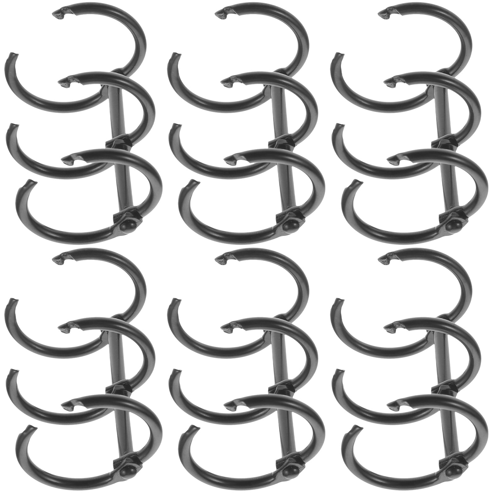 unbranded 6 Pcs Loose-leaf Folder Binders for School Paper Clamps Note ...