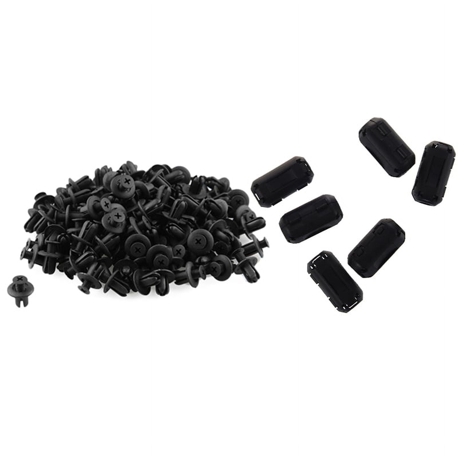 6 Pcs Clip On RFI Noise Ferrite Core Filter for 5mm Cable & 120 x 8mm ...