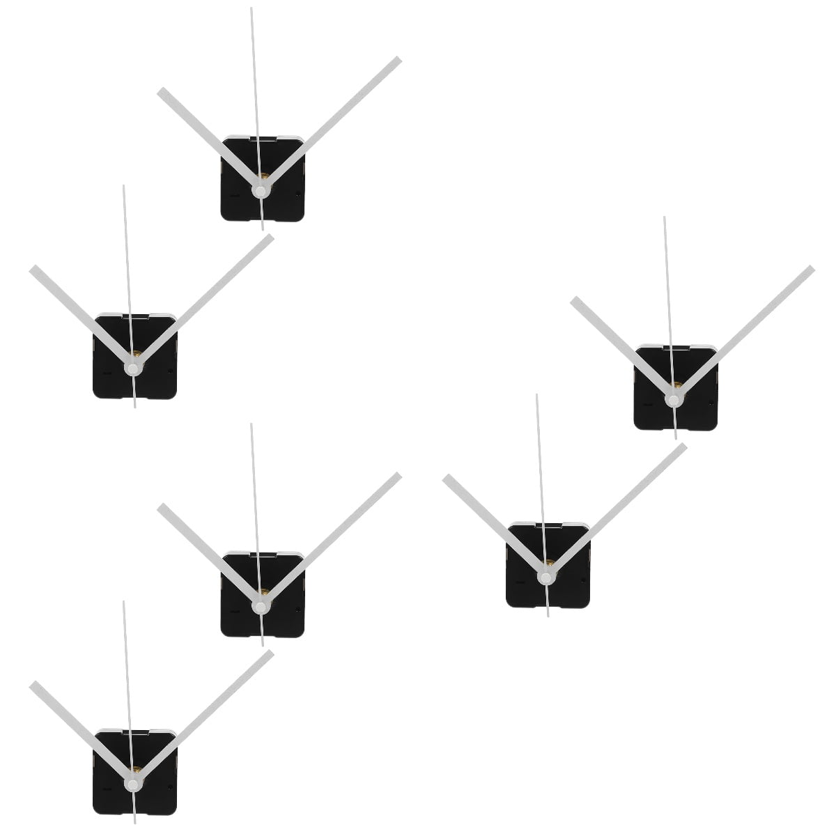 6 Pcs Clocks DIY Kits Professional Clock Mechanism Clock Accessories ...