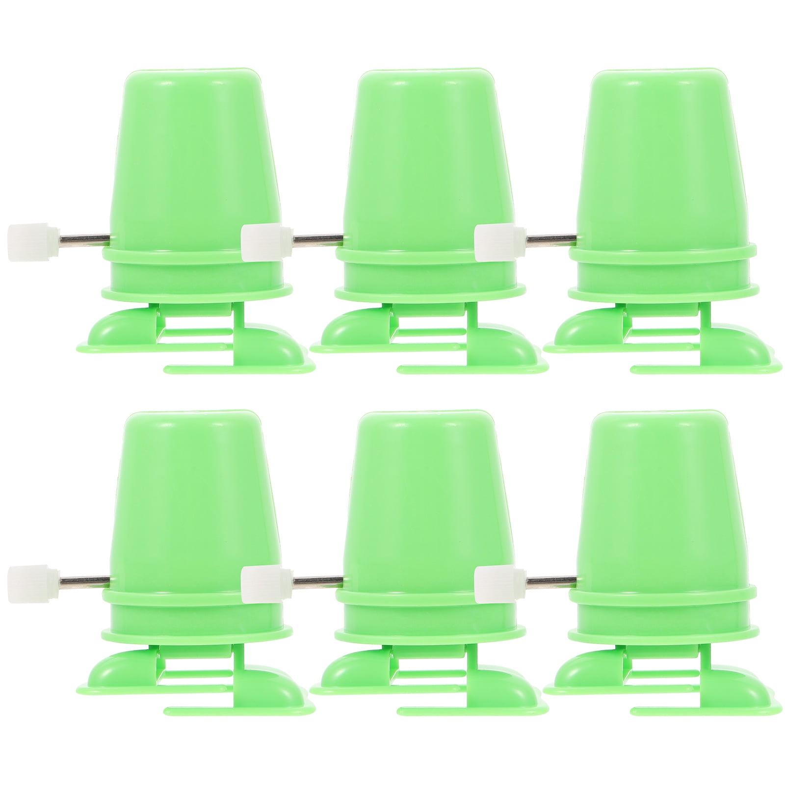 6 Pcs Clockwork Legged Robot Robot Toys Hair Scrunchies DIY Accessory ...