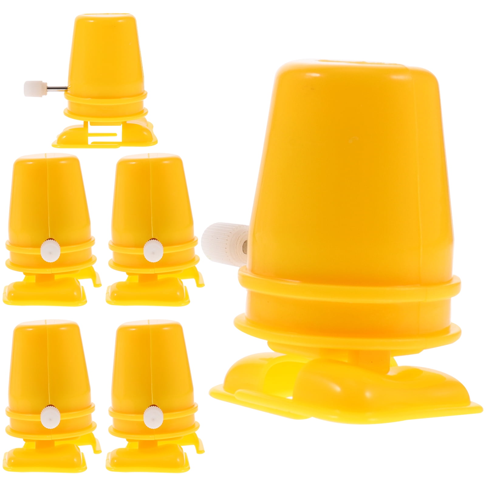 6 Pcs Clockwork Robot DIY Accessories Moveable Toy Wind-up Movement Toy ...