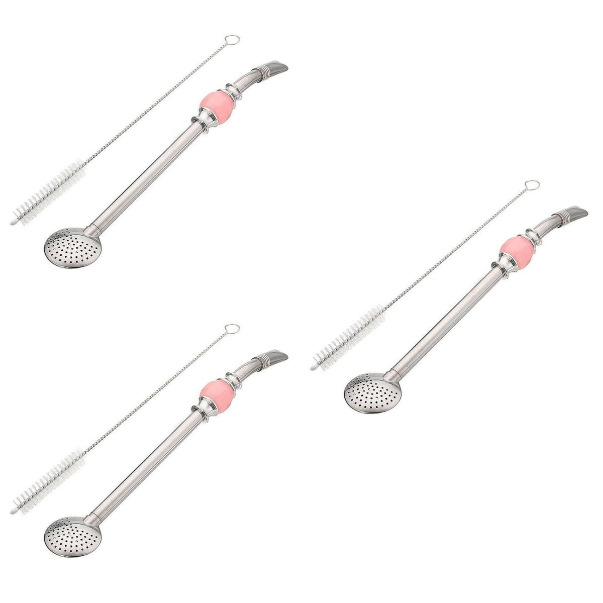 6 Pcs Coffee Filter Drinking Straw Stainless Tea for Loose Leaf ...