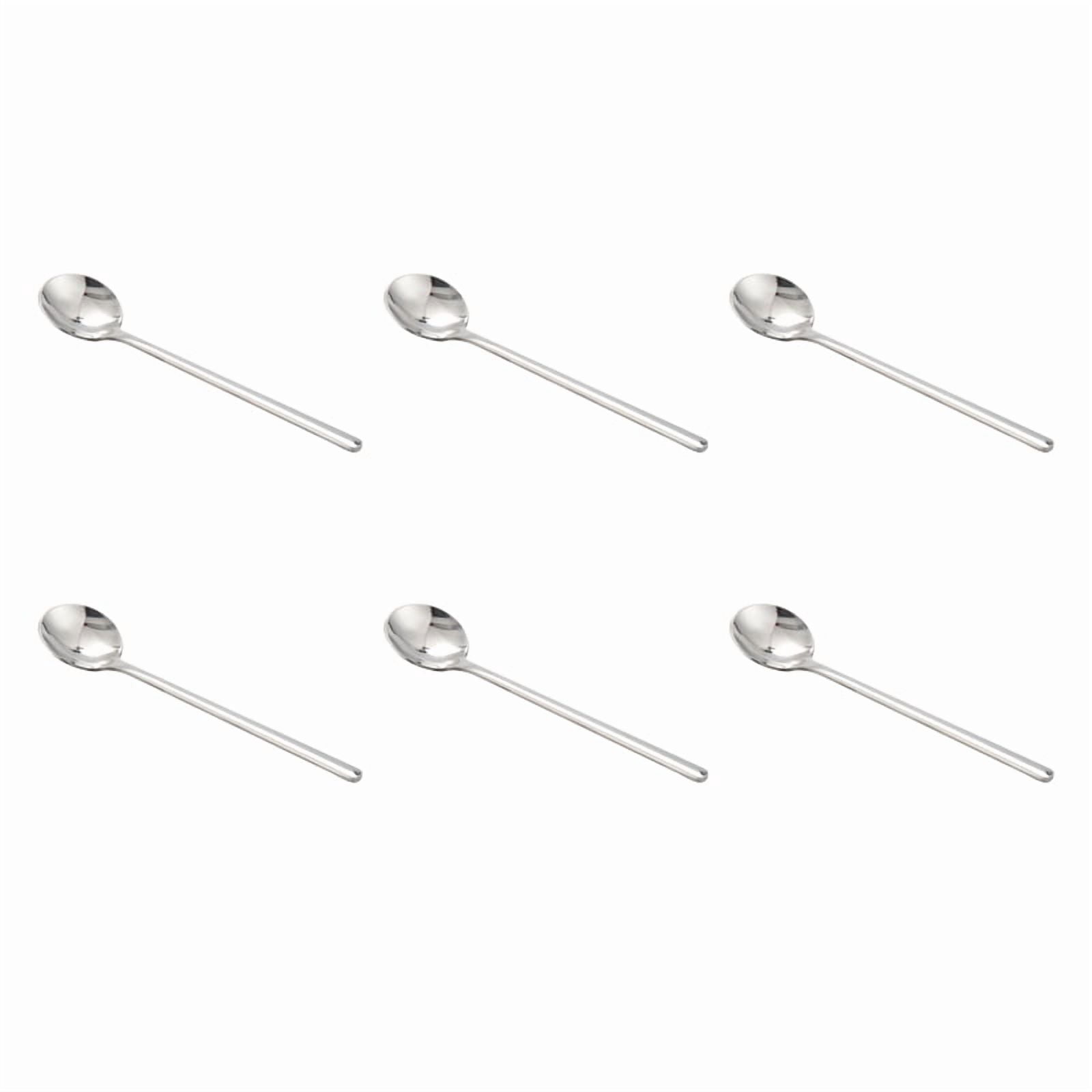 6 Pcs Coffee Scoop 304 Stainless Steel Coffee Spoon with Long Handle ...