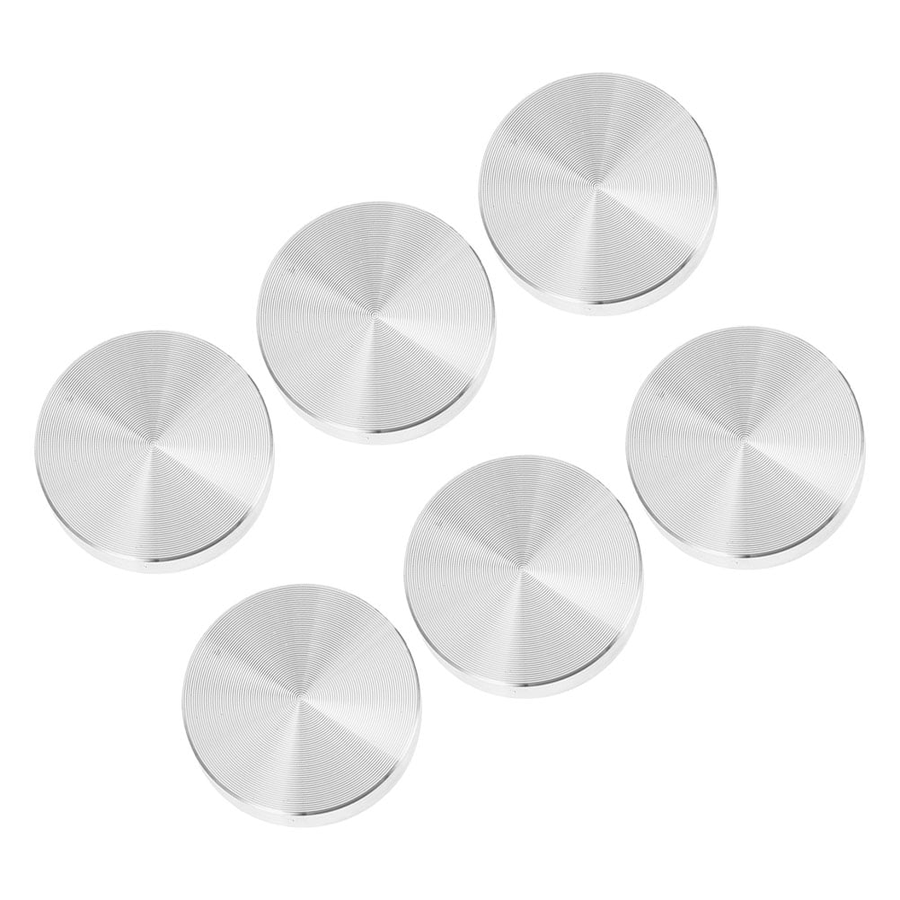 6 Pcs Coffee Table Aluminum Cake Glass Top Adapter for Tea Tables ...