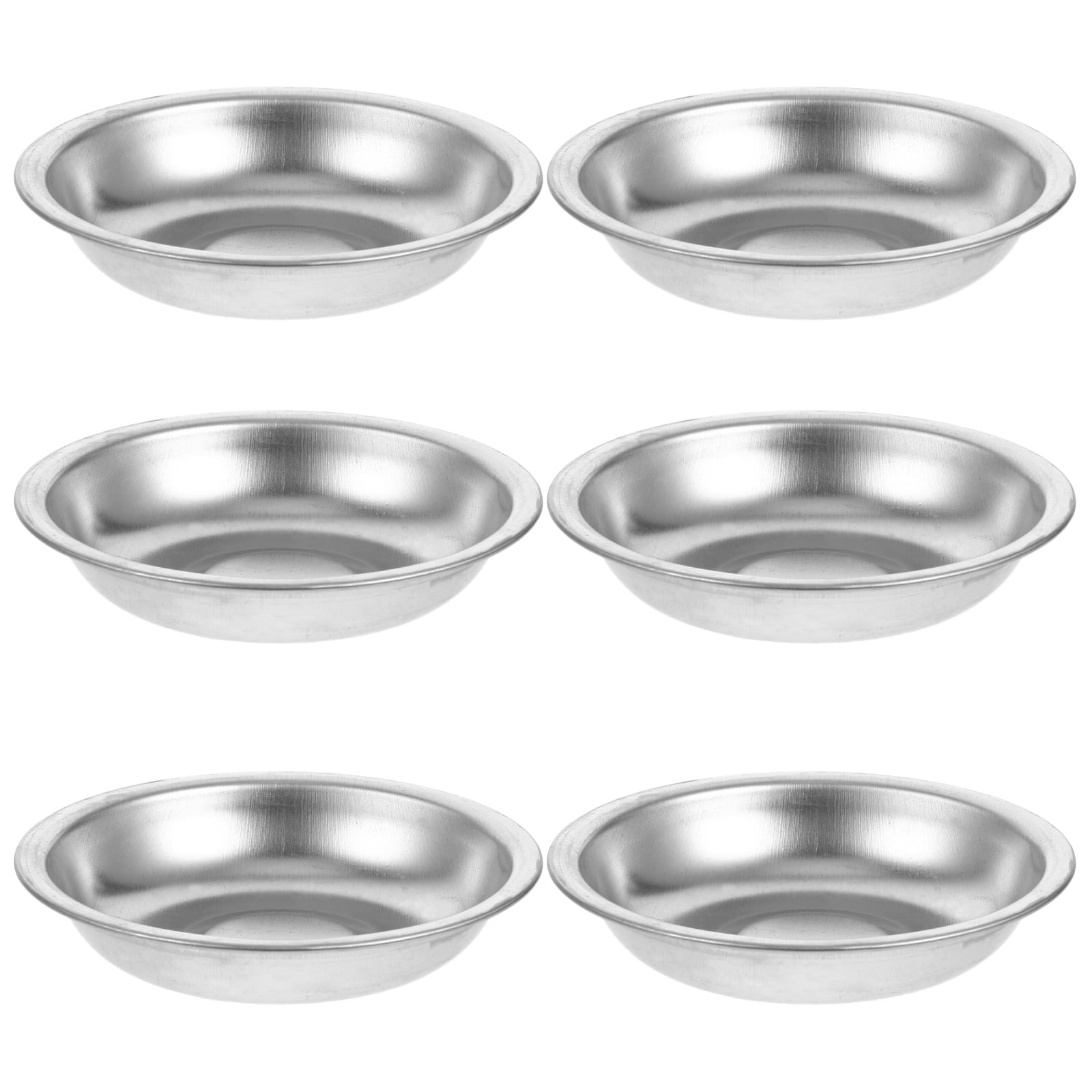 MLINS 6pcs Stainless Steel Mixing Trays for Painting and Makeup Palette ...