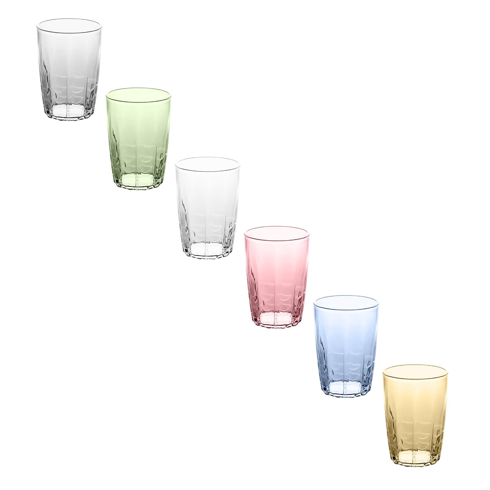 6 Pcs Colorful Heat PC Plastic Beer Cup/Tea Cup/Beverage Cup 14 Ounces ...