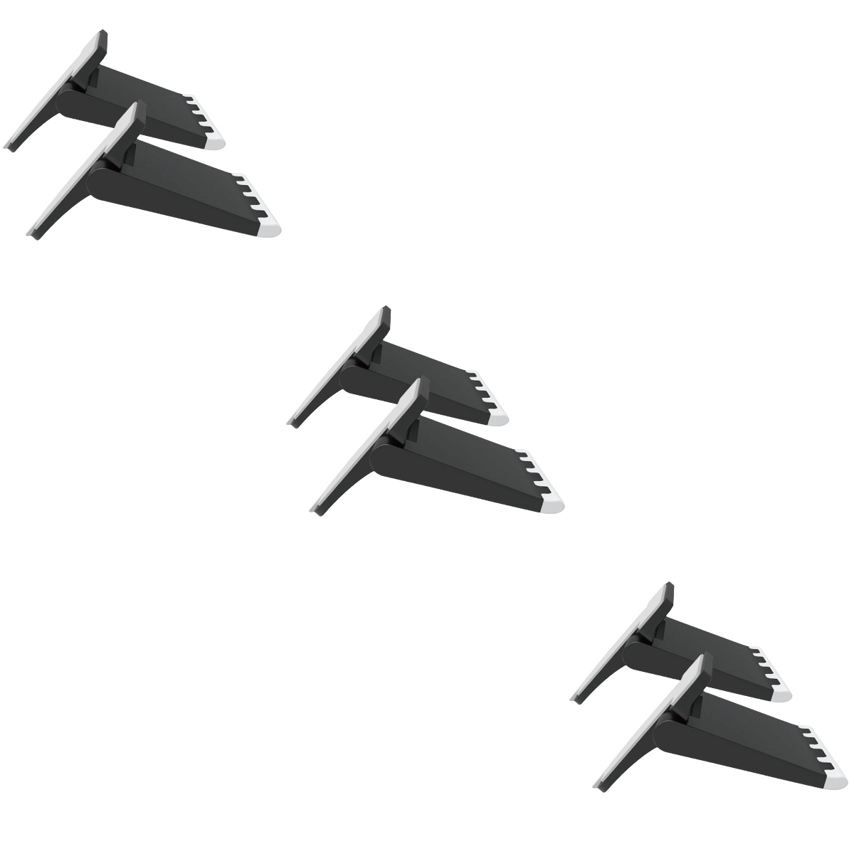 Eease 6 pcs Laptop Small Stands Portable Notebook Riser Holder Laptop ...