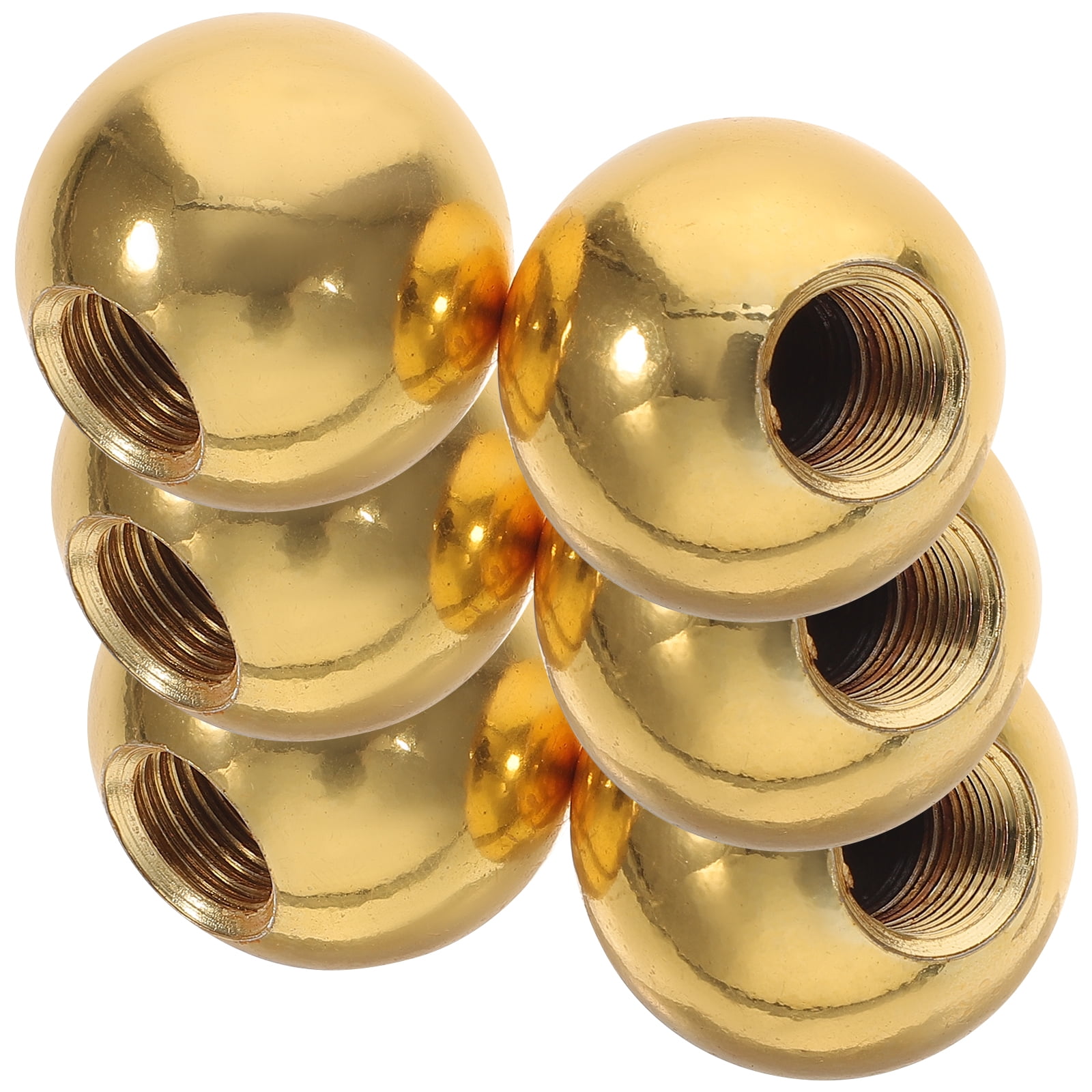 YuYiSan 6pcs Lamp Finial 25mm Inner Thread Light Knob Decor Lamp Shade ...