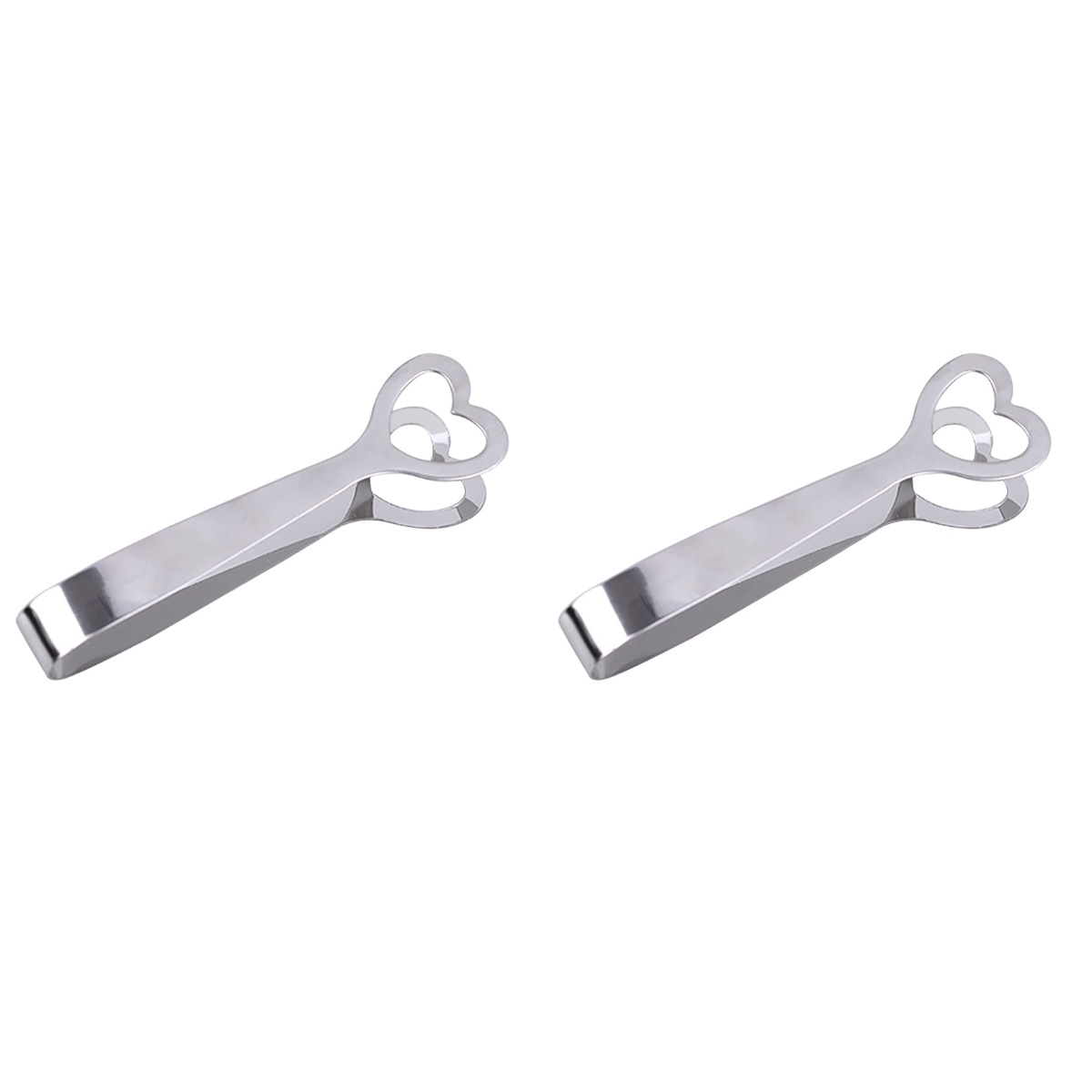 6 Pcs Cookie Tongs Kitchen Tong Stainless Steel Tongs Food Tong Sugar ...