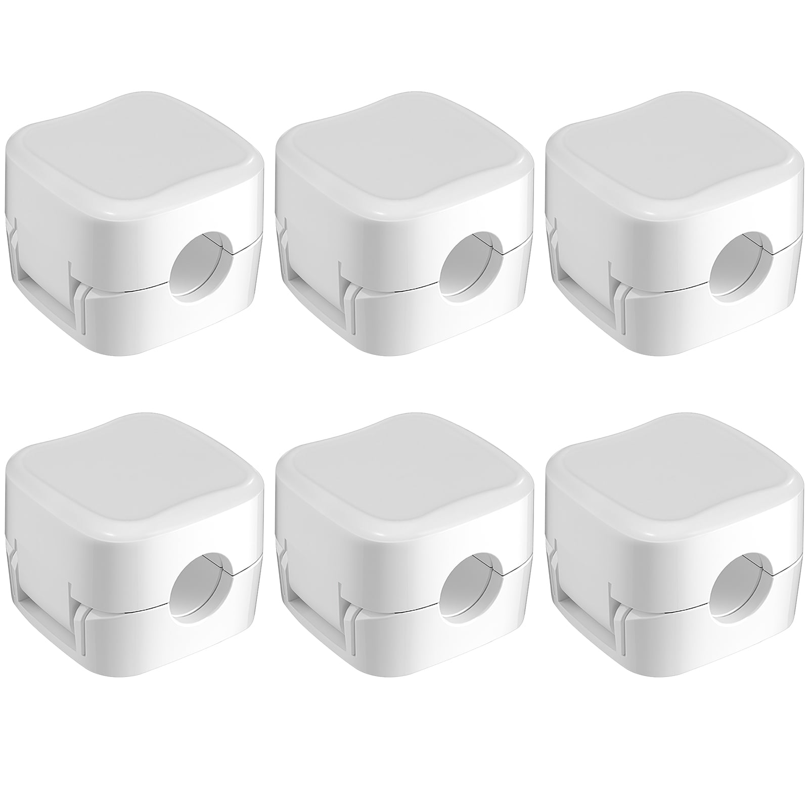 6 Pcs Cord Clip Electric Cord Holder Cord Organizer Cable Manager Fixed ...