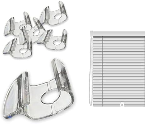 6 Pcs Cordless Shade Handle Pull for Windows Graber Window Shades Pulls ...