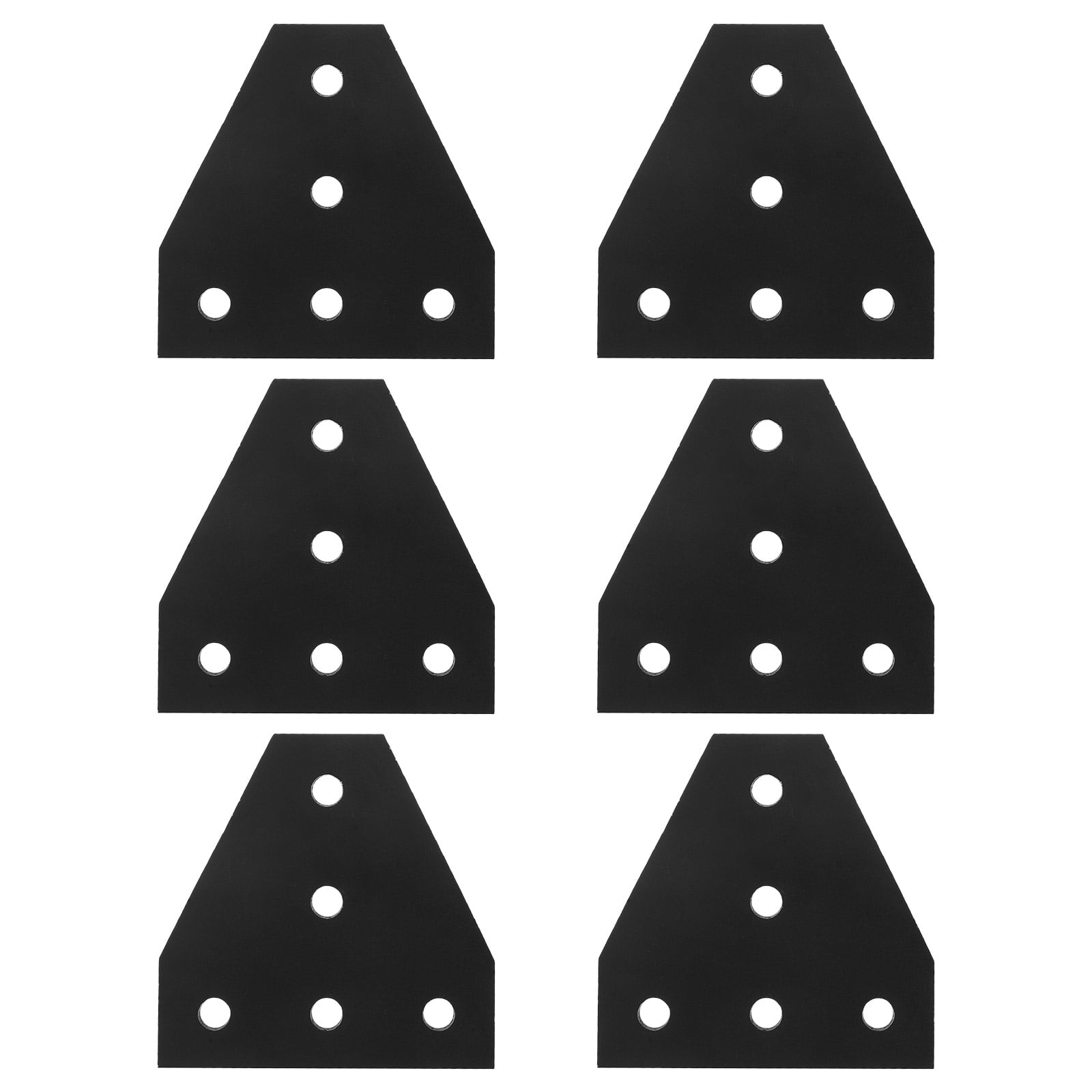 6 Pcs Corner Hardware Aluminum Profile Connecting Plate 6.00X6.00X0 ...