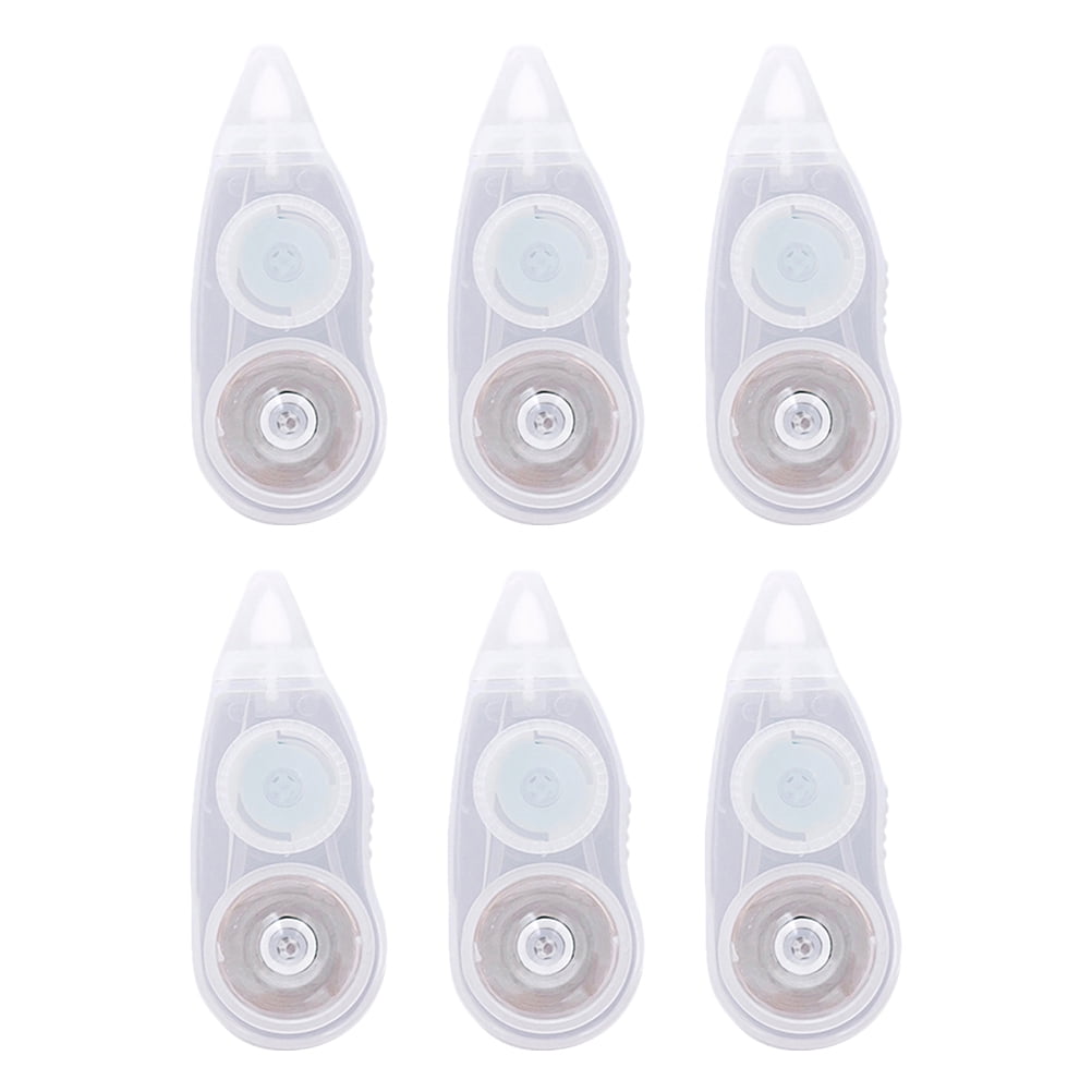 6 Pcs Correction Tape Mini Duct Students Magnetic White Out Plastic ...