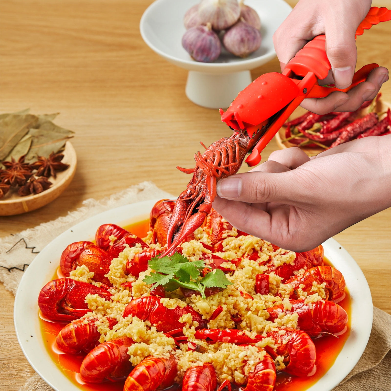 6 Pcs Crawfish Sheller Tool Effortless Crayfish Shelling Device ...