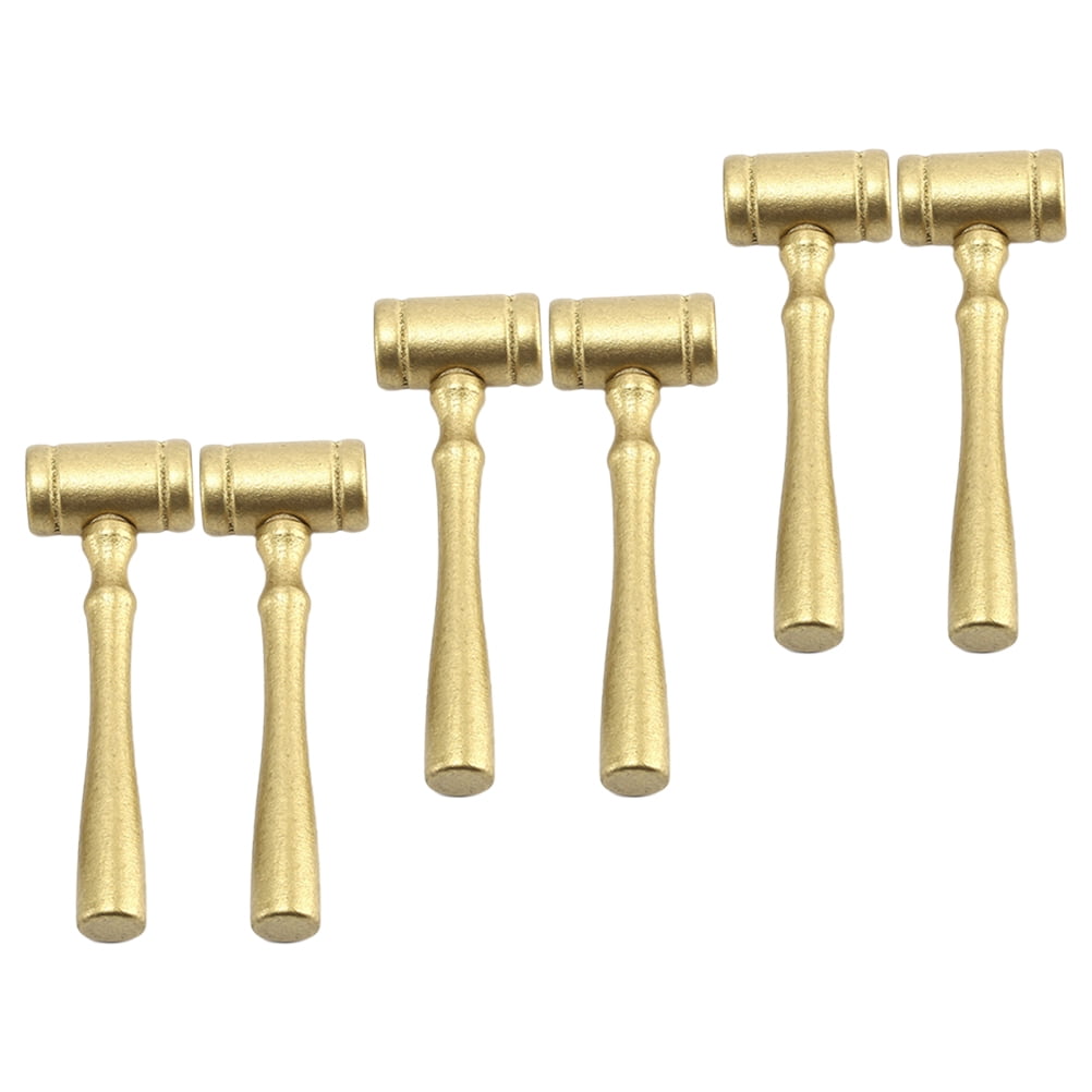 6Pcs Wooden Judge Gavel Toys Cute Hammer Playthings for Kids ...