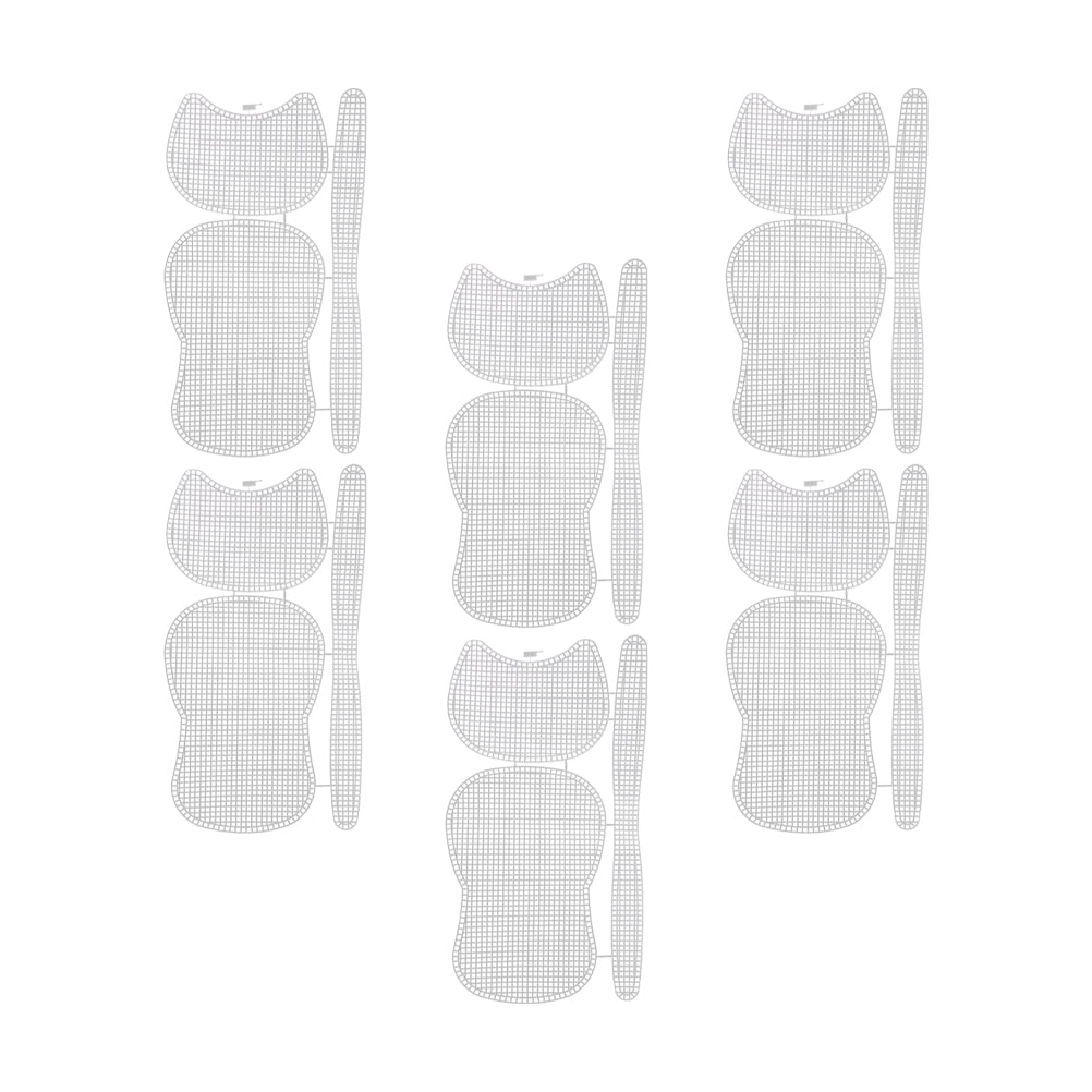 6 Pcs Crochet Purse Lining Hook Bag Mesh Handbag Making Materials ...