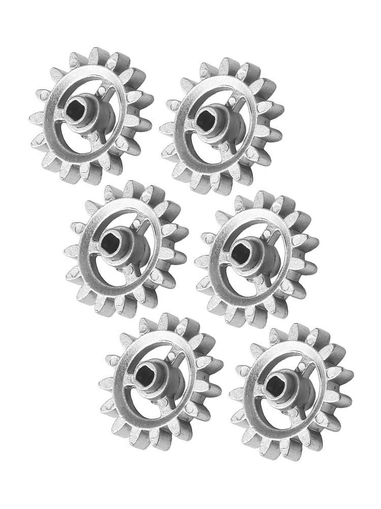 6 Pcs DIY Frame Gear Automatic Rotating Barbecue Tool Accessories Gear ...